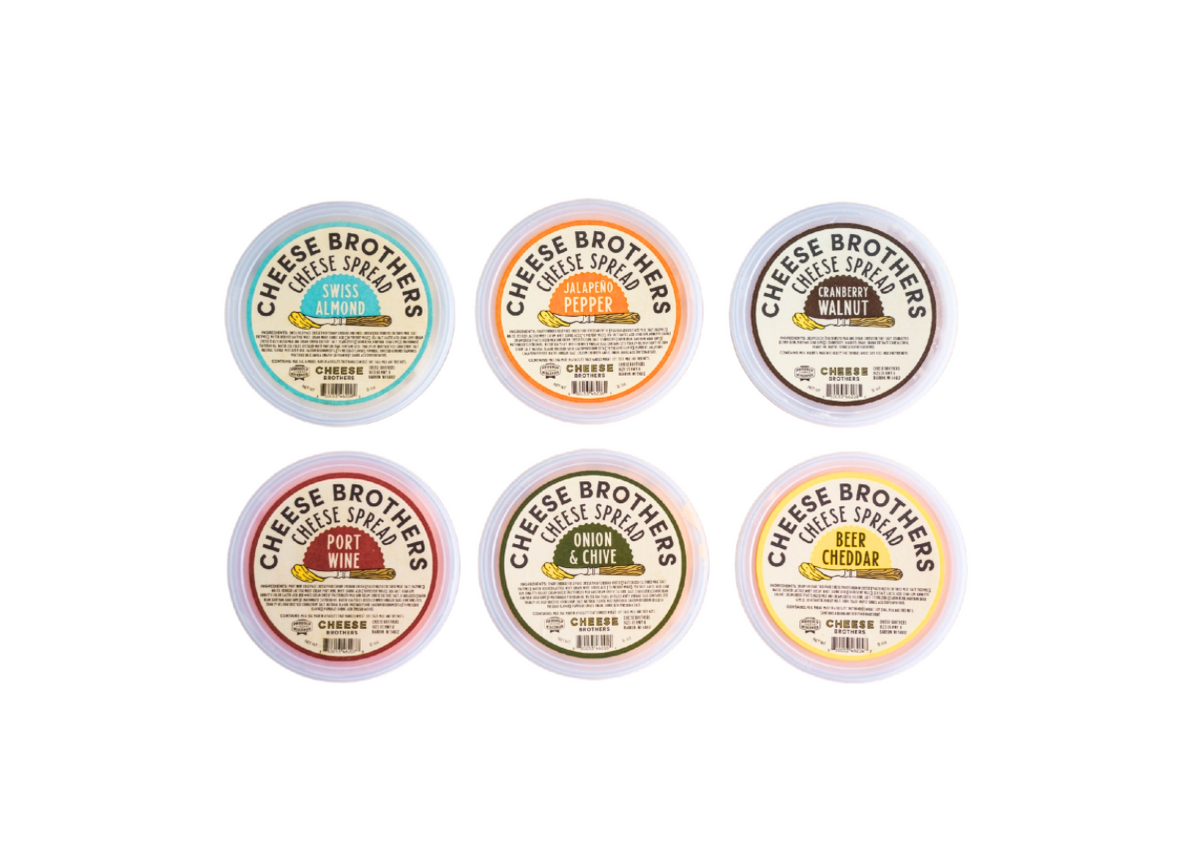 Artisan Cheese Spread Six Cheese Sampler – The Lydia Line